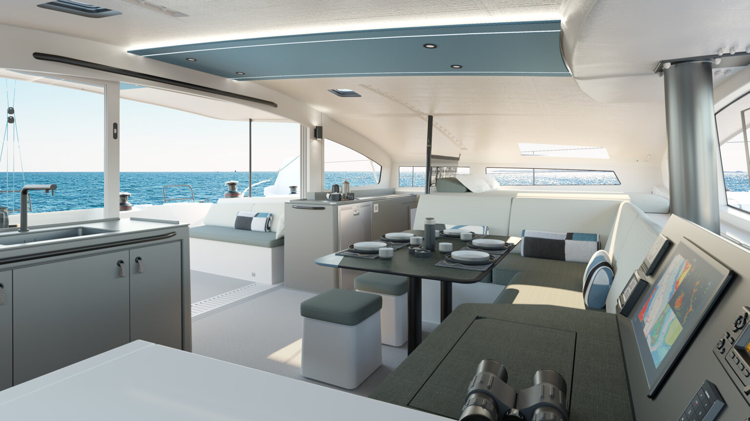Dive into the new interior universe of the ORC 52.2, designed by Darnet ...